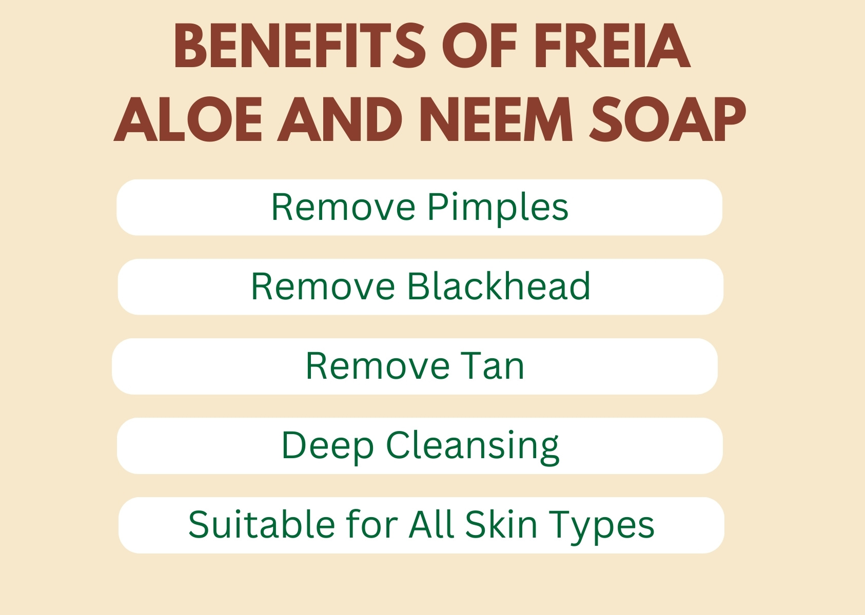 Freia Aloe and Neem Soap - Viviano