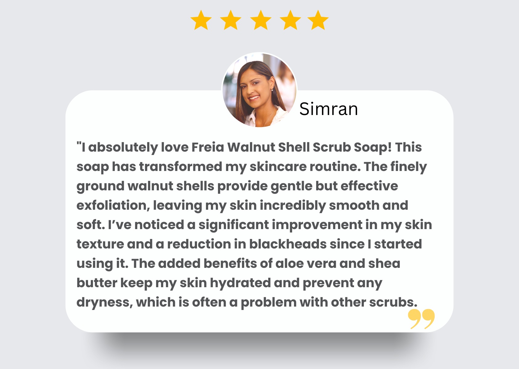 Freia Walnut Shell Scrub Soap - Viviano